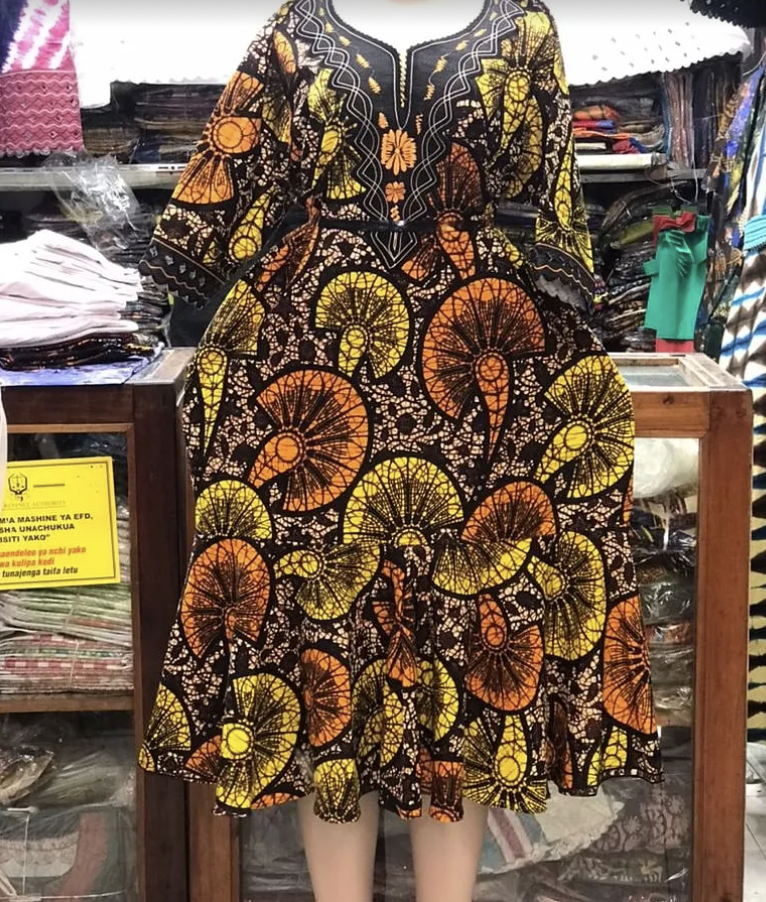 African wear -wax in Dar es Salaam Tanzania Africa